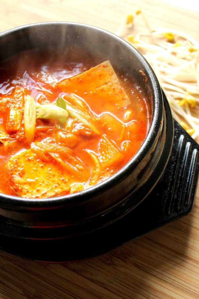 Al Tang "Korean Hot Spicy Fish Roe Soup" - Elemental Cooking School by ...