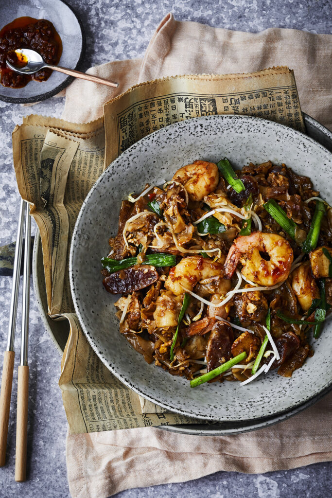 Malaysian Stir Fried Flat Rice Noodles “Char Kuay Teow” - Elemental ...